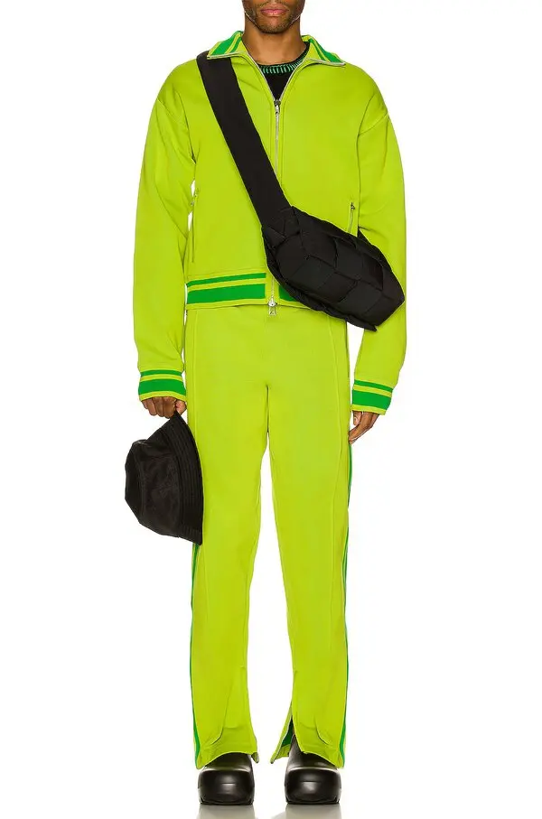 Bottega Veneta Jacket In Green In Kiwi & Parakeet - 65% Off